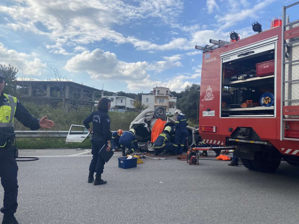 Χανιά: Σε σοβαρή κατάσταση η 42χρονη οδηγός του χθεσινού τροχαίου ...